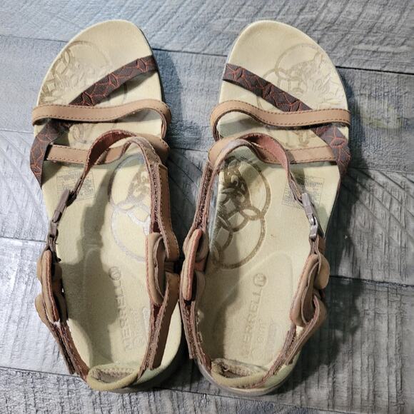 Merrell | Shoes | Merrell Sandals Womens 8 Strappy Athletic Adjustable ...